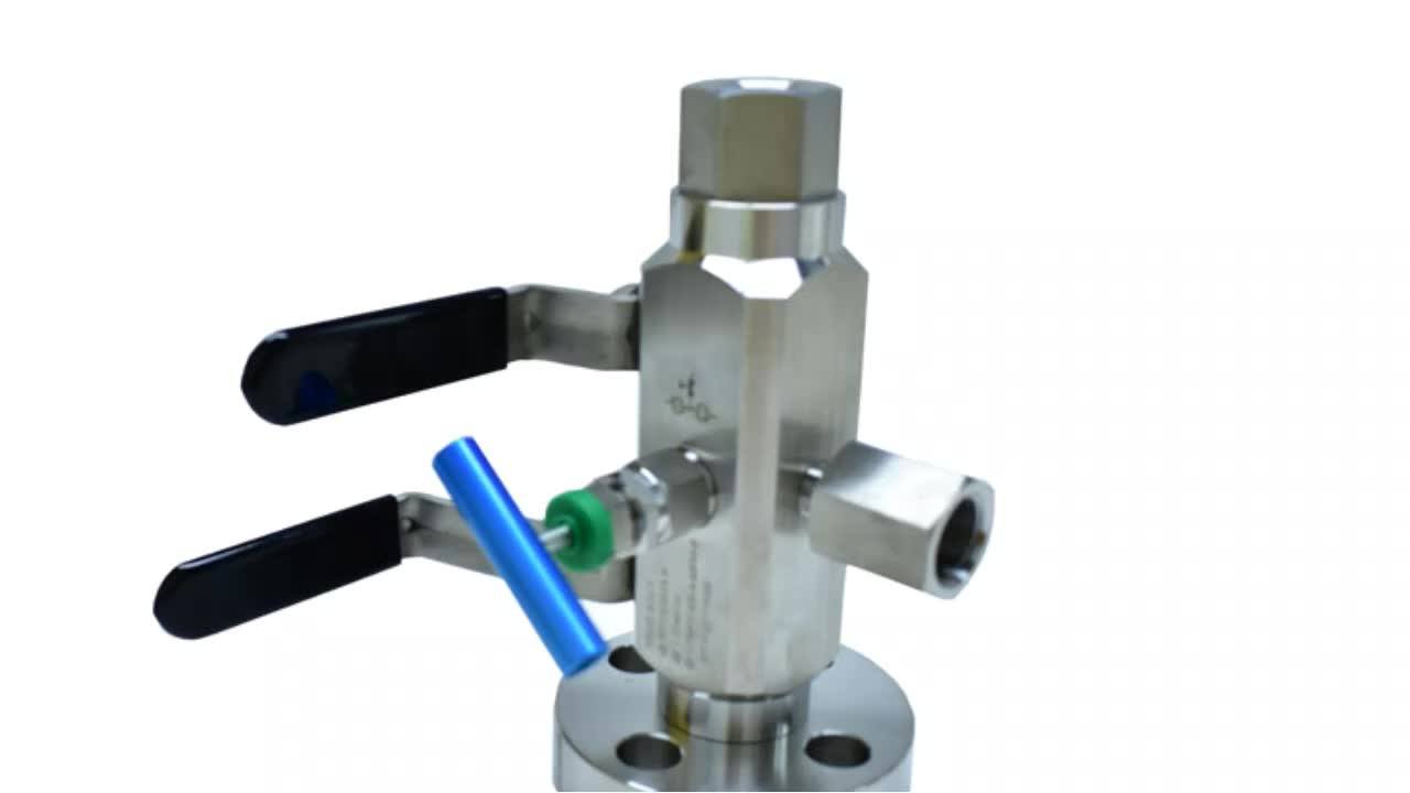 Integral Single Block And Bleed Valve,Dbb Valve - Buy Block And Bleed ...