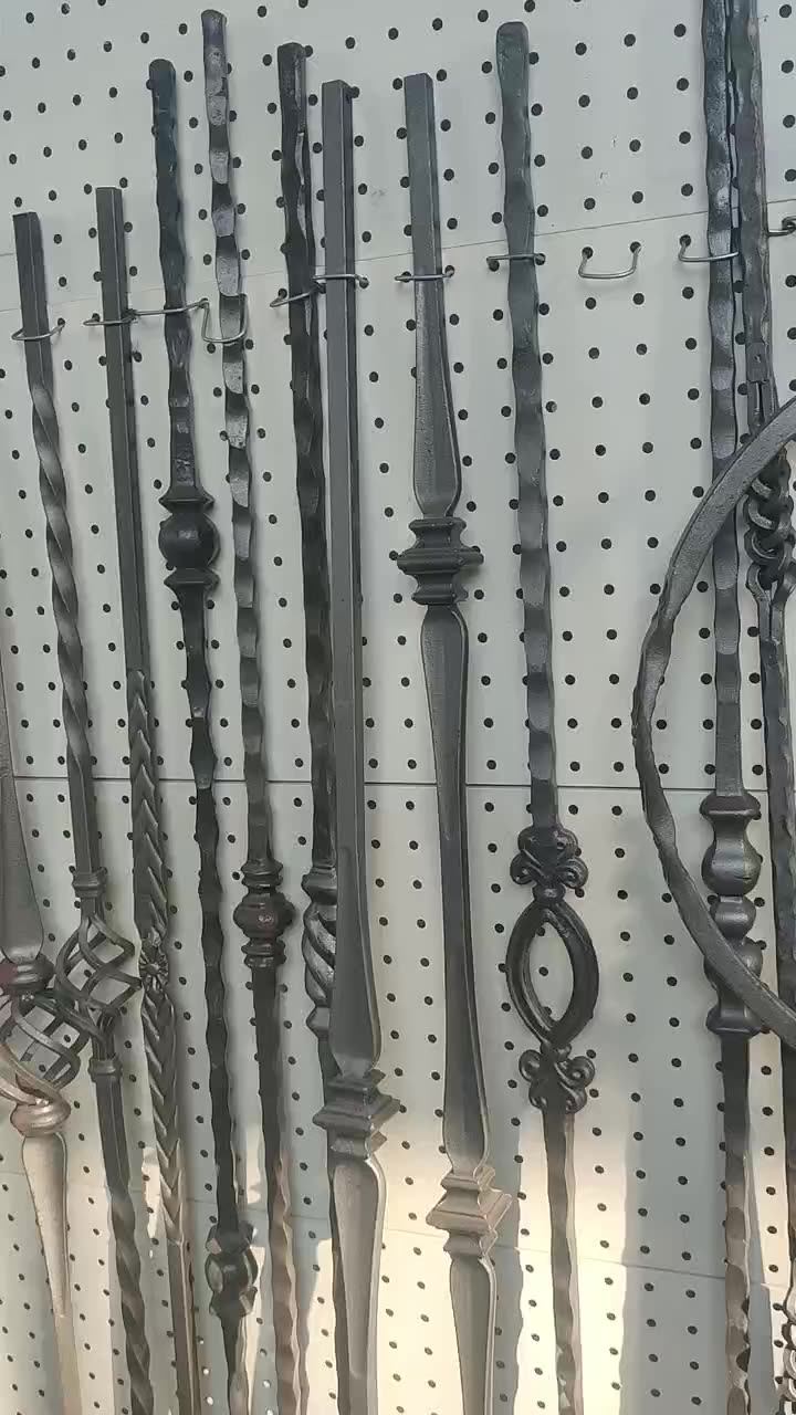 Wholesale Forged Iron Picket Bar Infills Ornamental Components Elements ...