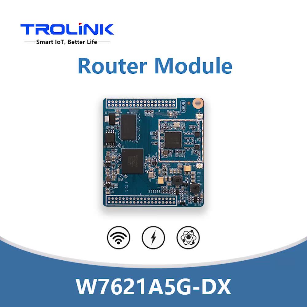Trolink 5ghz Wifi Module Mt7621at+mt7612en Chip 11ac 1wan 2lan Usb ...