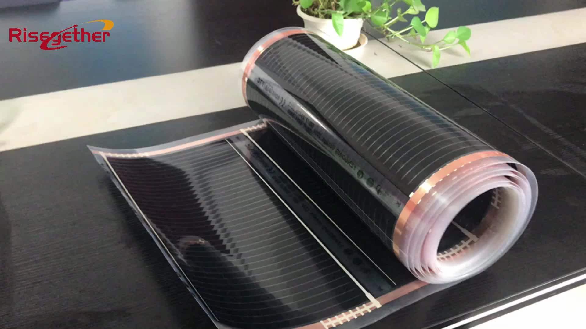 220v 24v Low Voltage Flexible Warm Heating Film For Laminate Floor ...