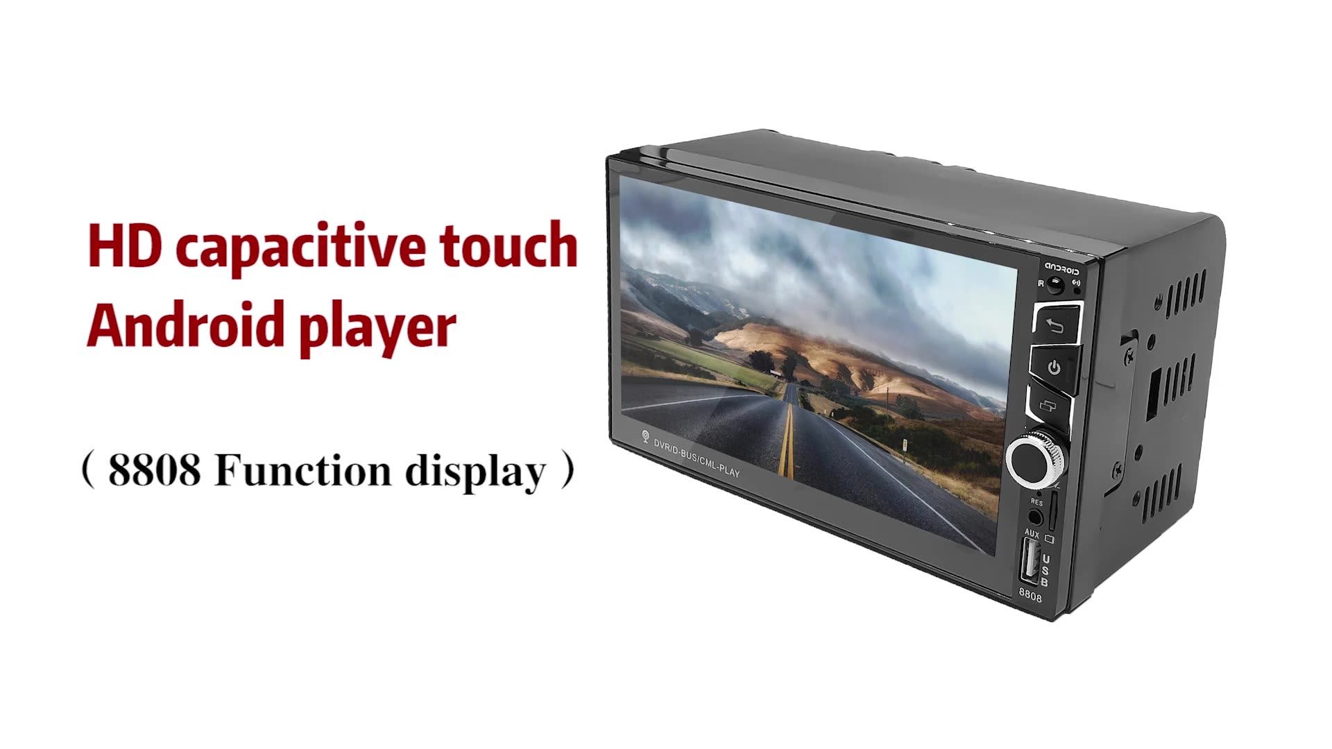 Gbt Universal 7 Inch Android Car Dvd Player 9.1android Mirror Link ...