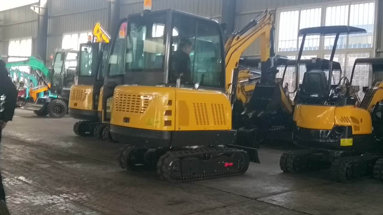 Hightop Digger 2 Ton Excavator 2t Excavator Mini With Cab - Buy 2t ...