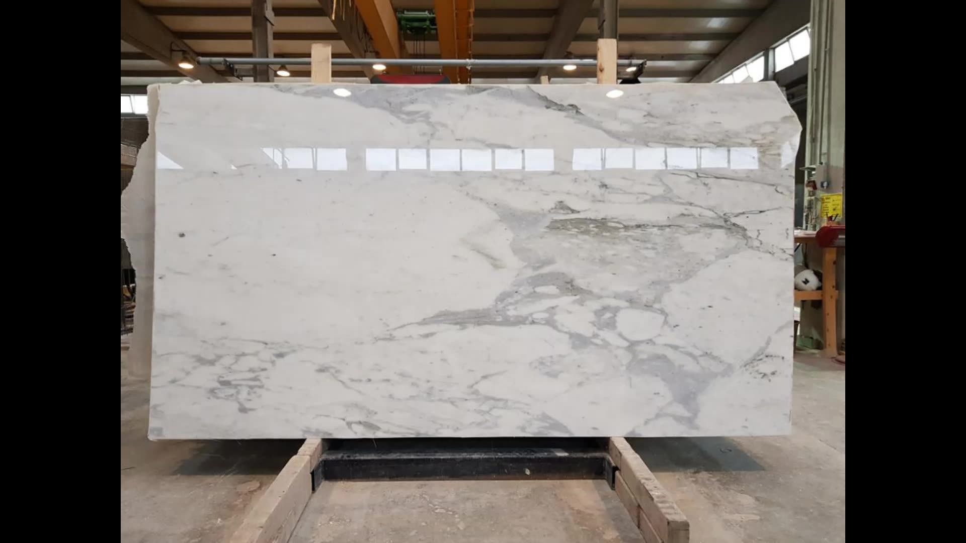2023 Turkish Calacatta White Marble Slab Honed Polished Cut To Size ...