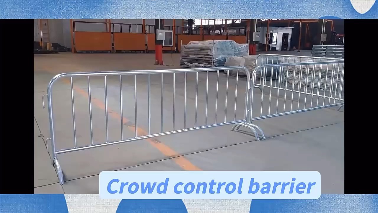 Metal Steel Portable Road Traffic Safety Concert Pedestrian Temporary ...