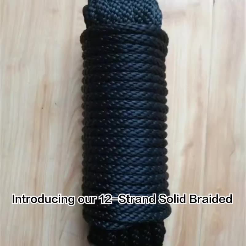 12-strand Solid Braided Packaging Rope Type 12 Made From Pp Nylon ...