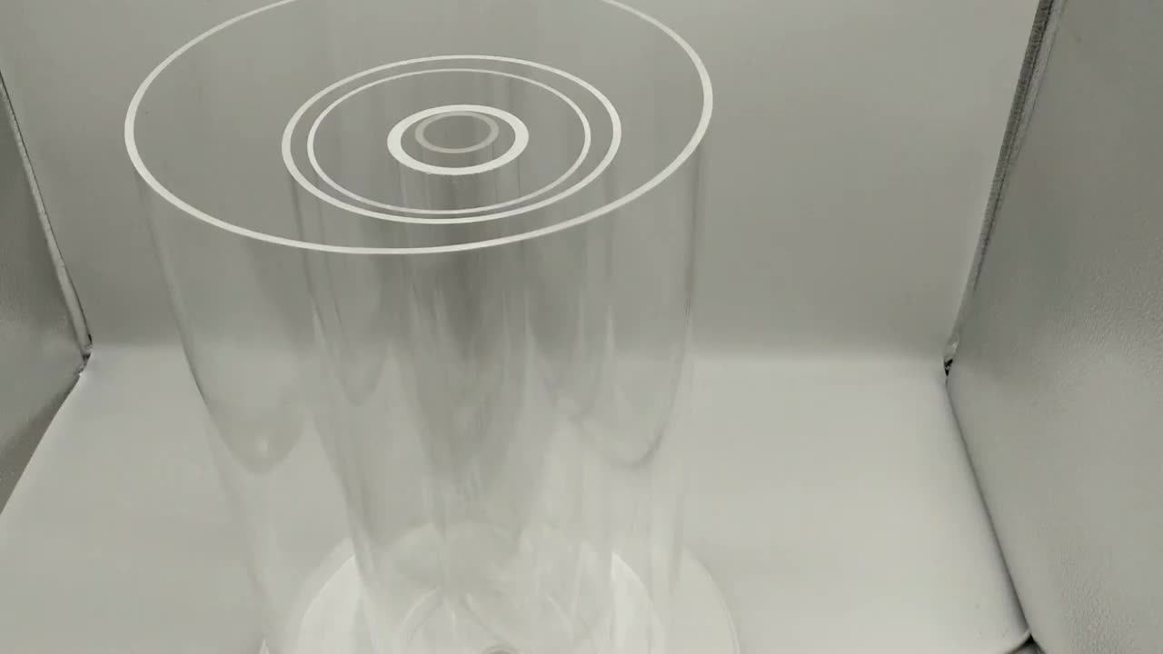 Optical Transparent Grade Plastic Acrylic Round Tube With Ul746c (f1 ...