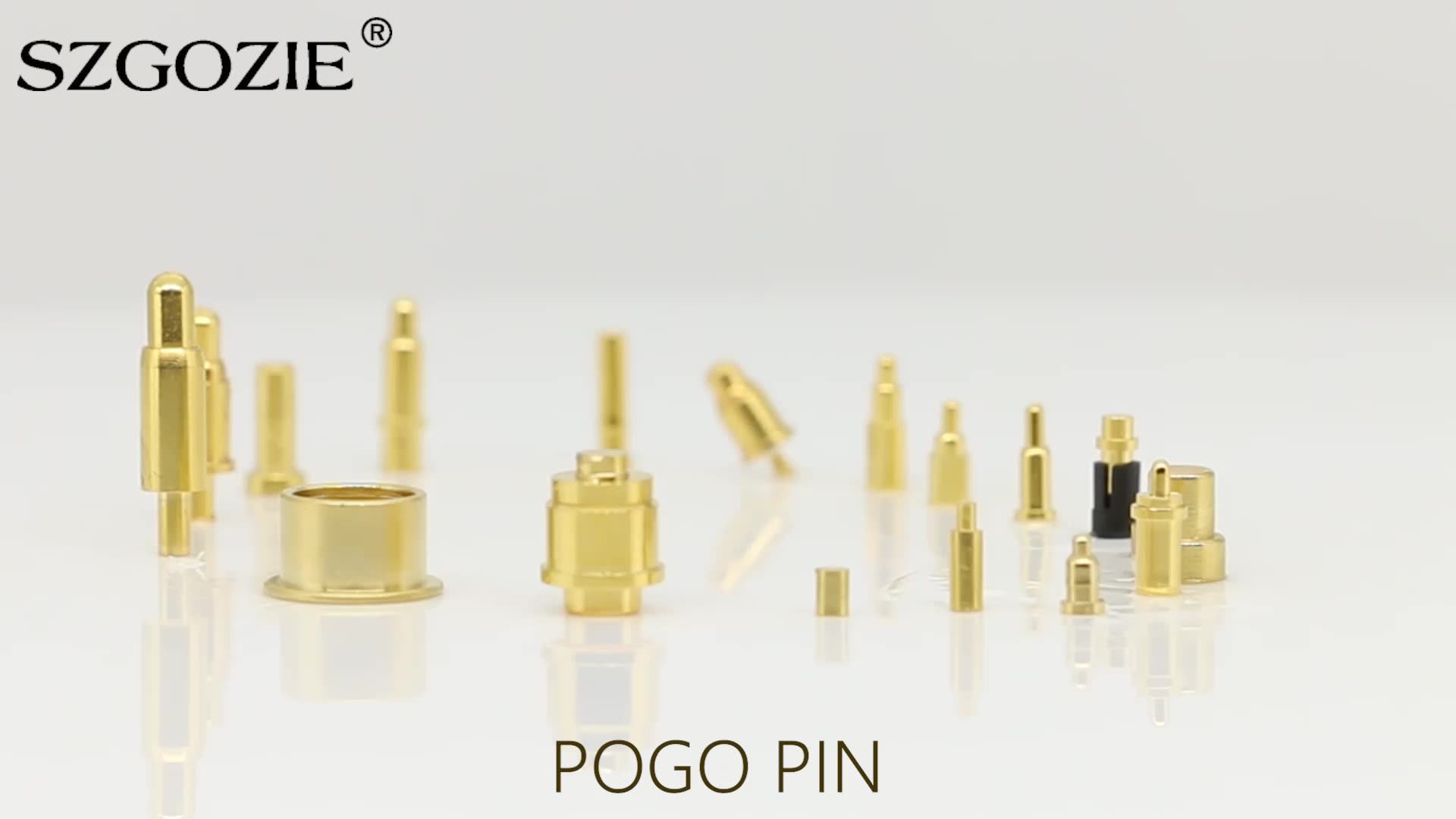 Dip Multi-pin Spring Loaded Contact 4 Pin Pogo Connector High Current 0 ...