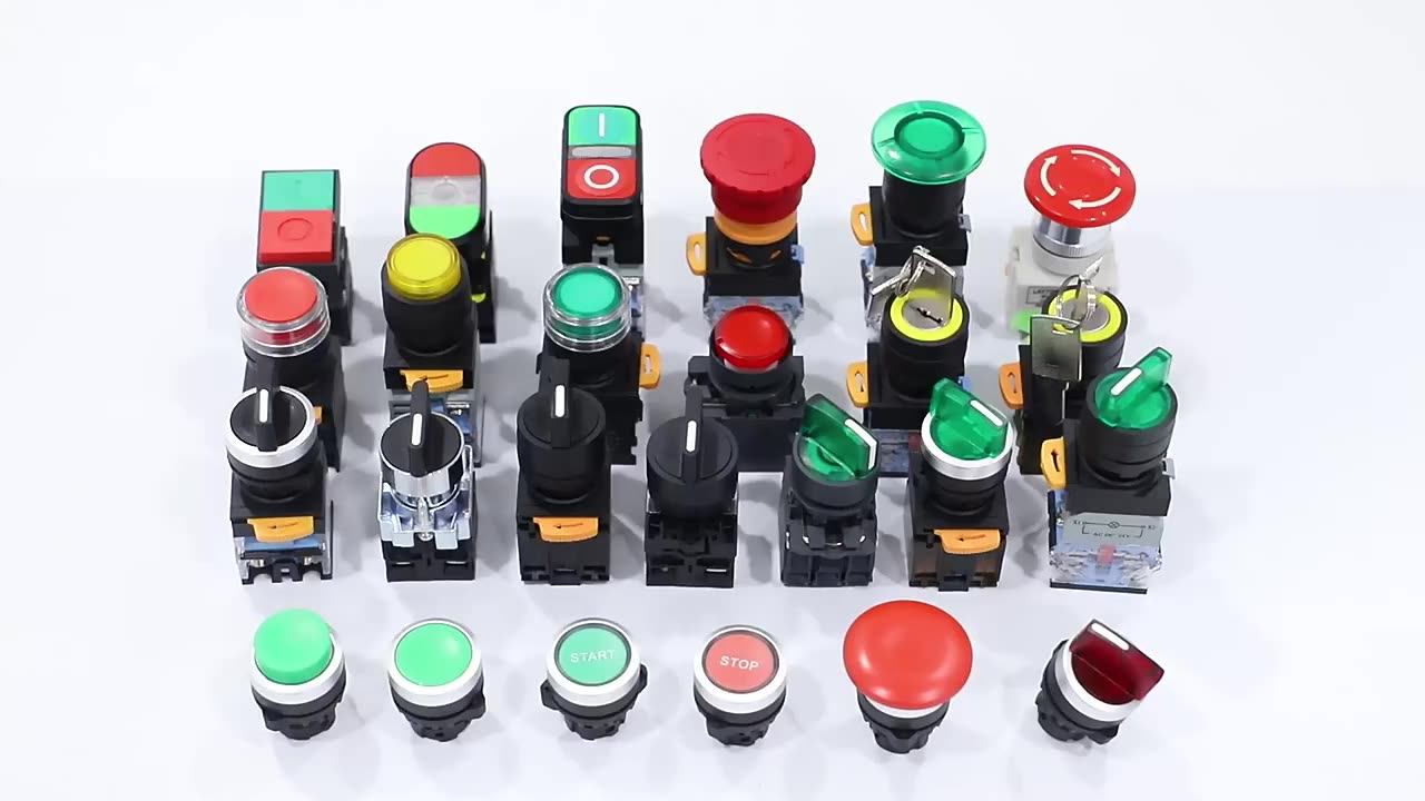 Start/stop Button Switch Box Two Holes Waterproof Plastic Button Box ...