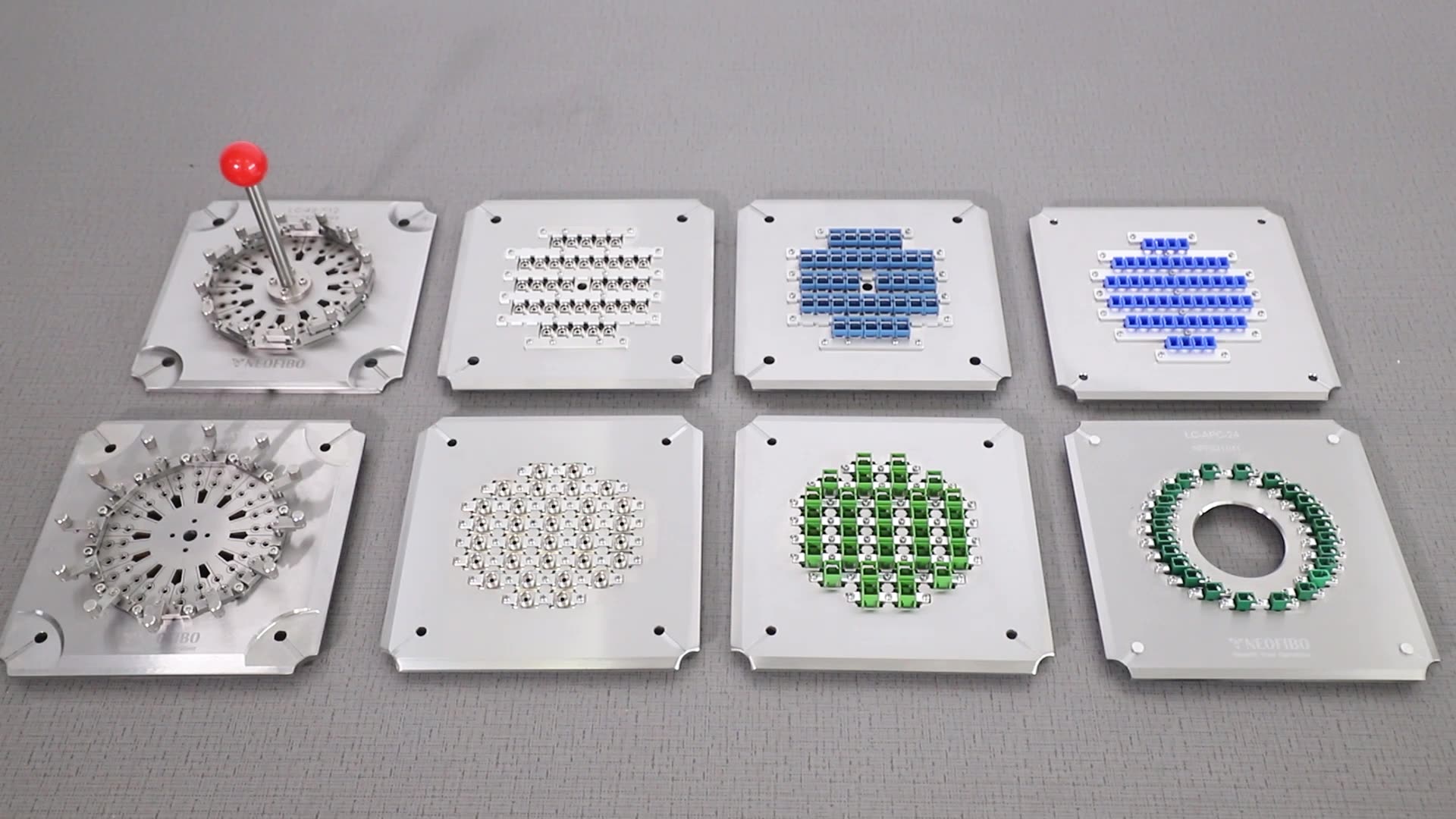 Fiber Optic 12 Ferrules Lemo F2 Polishing Jig Polishing Fixture - Buy ...