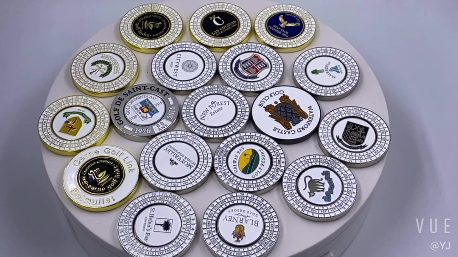 Customized Golf Course Distance Markers /golf Pitch Markers In Full ...