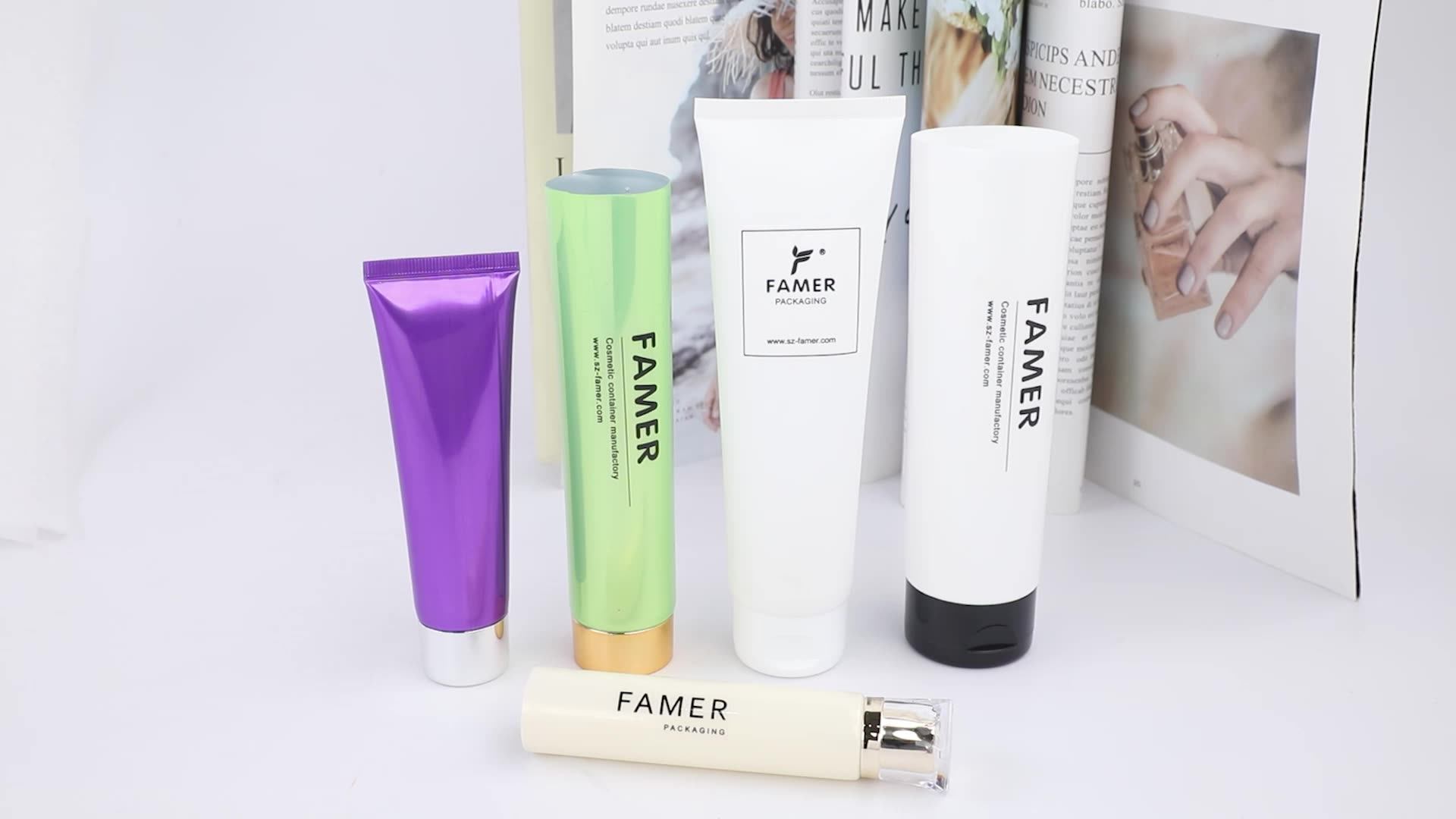 Squeeze Tube Eco Friendly Biodegradable Plastic Hand Bb Cream Body ...