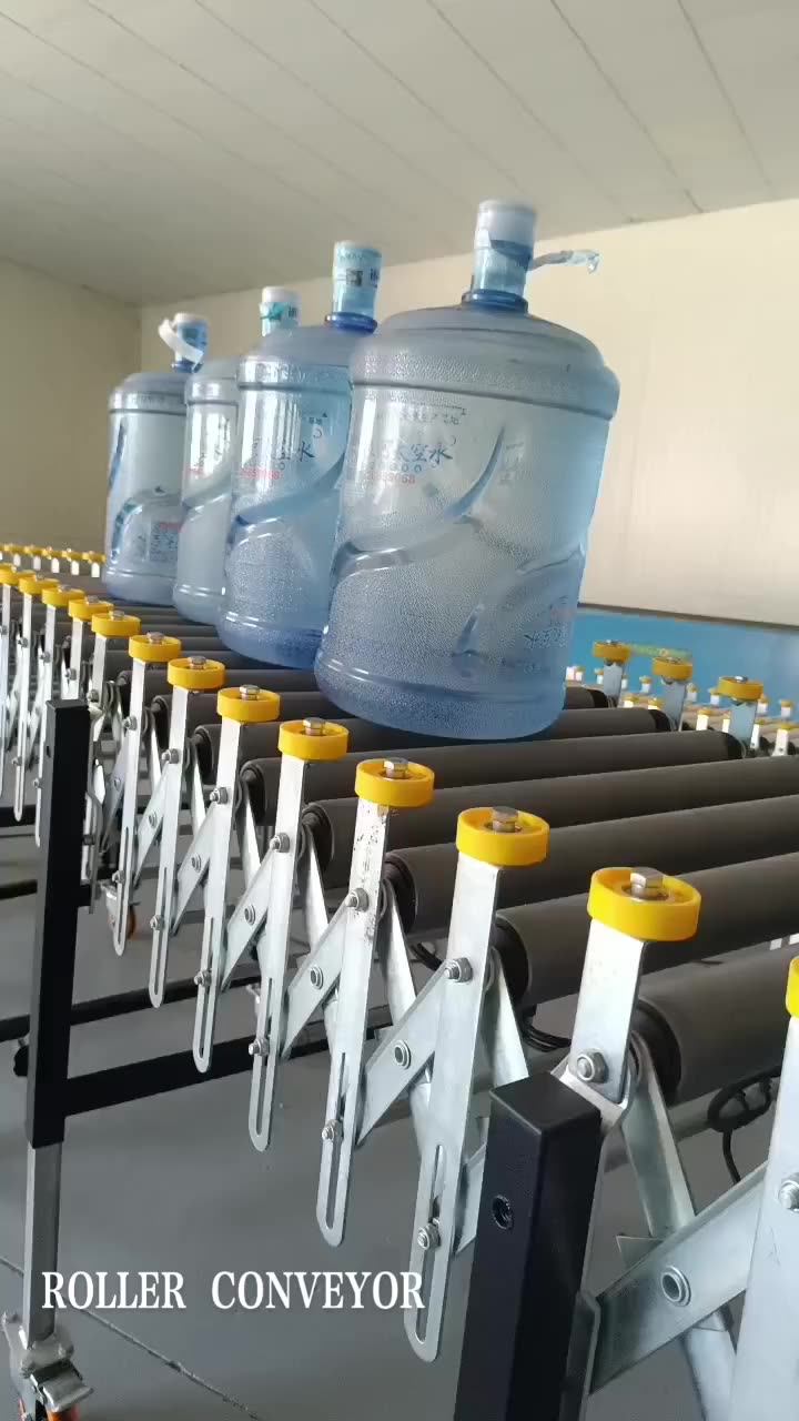 Motorized Telescopic Roller Conveyors For Efficient Carton Box ...