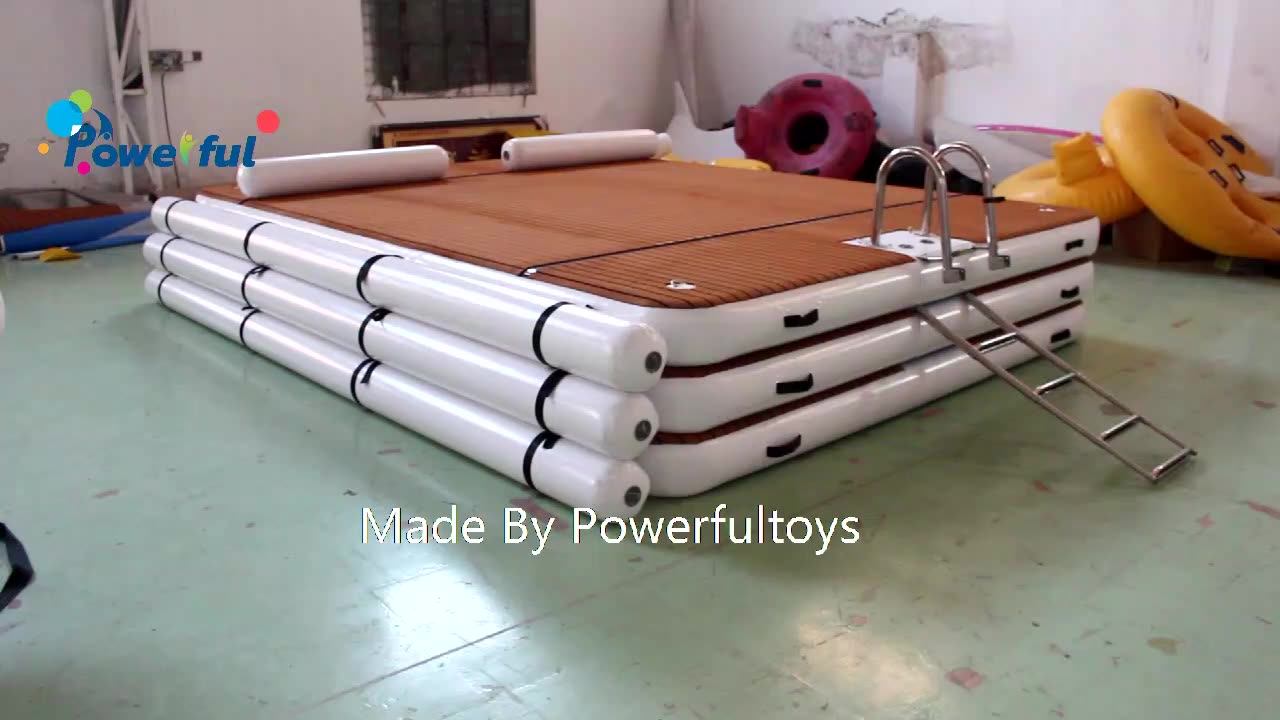 Inflatable Floating Dock Rescue Bridge Path Walkway - Buy Inflatable ...