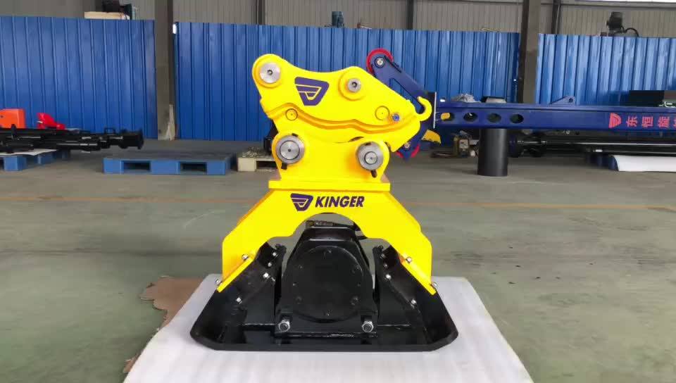 Mini Excavator Hydraulic Soil Vibrating Plate Compactor - Buy Hydraulic ...