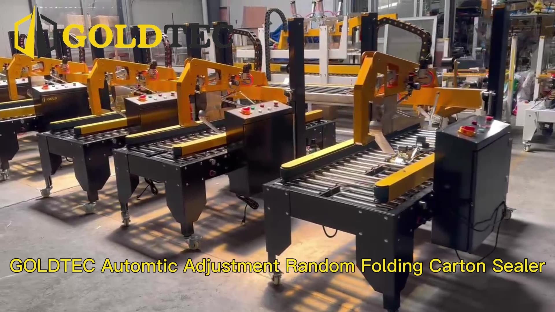 Automatic Adjustable Box Self Flap Folding Sealing Closing Packing ...