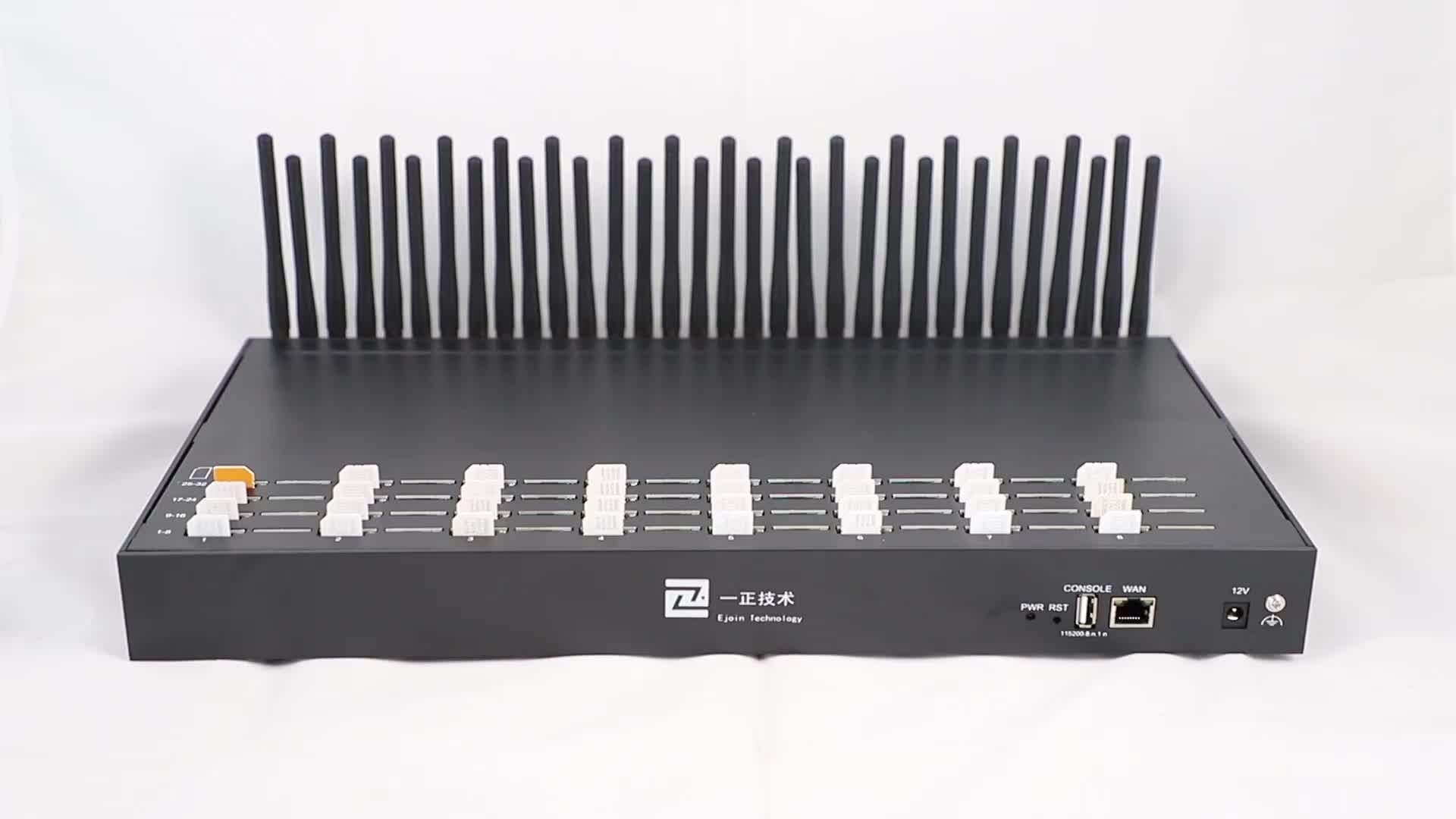 Ejoin 2g/3g/4g 32 Port Sim Box,Sip Protocal 32 Port Gateway Gsm Voip ...