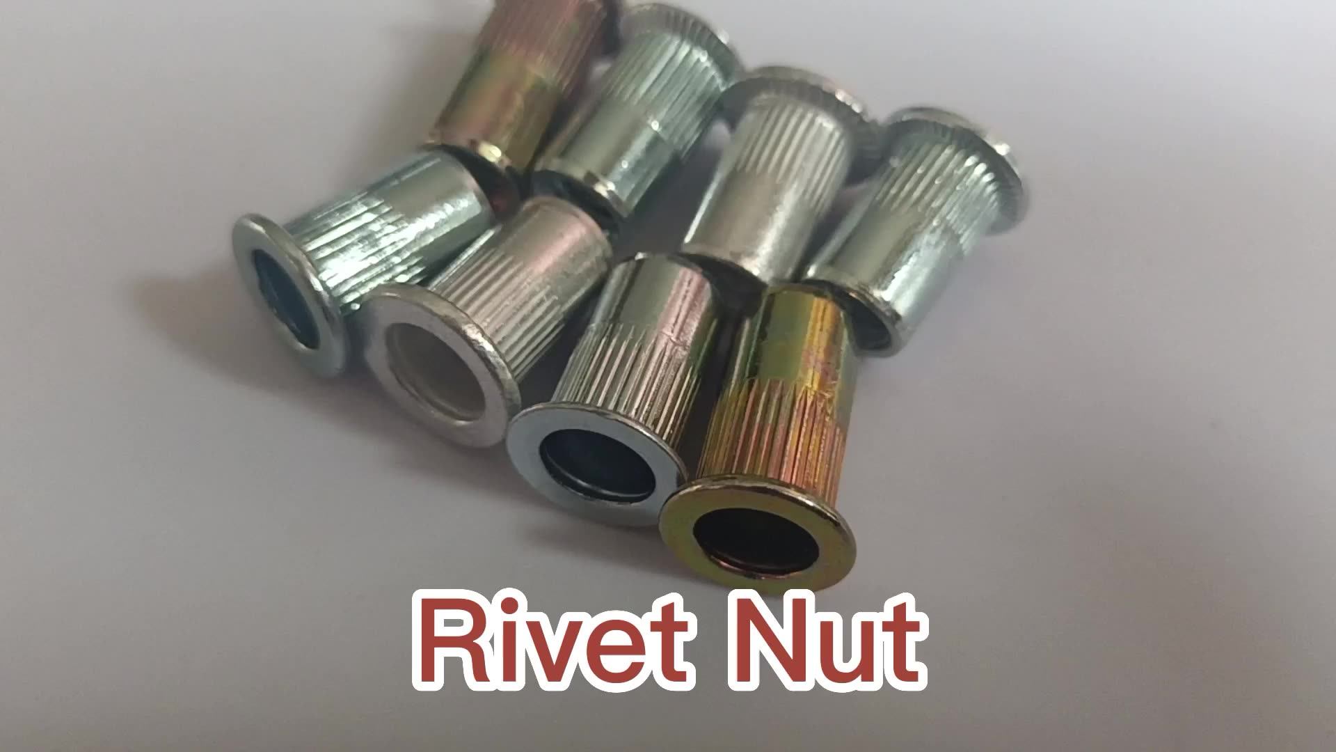 M2 M3 M4 M5 M6 M8 X 35mm Aluminum Flat Countersunk Csk Head Rivet Nut ...