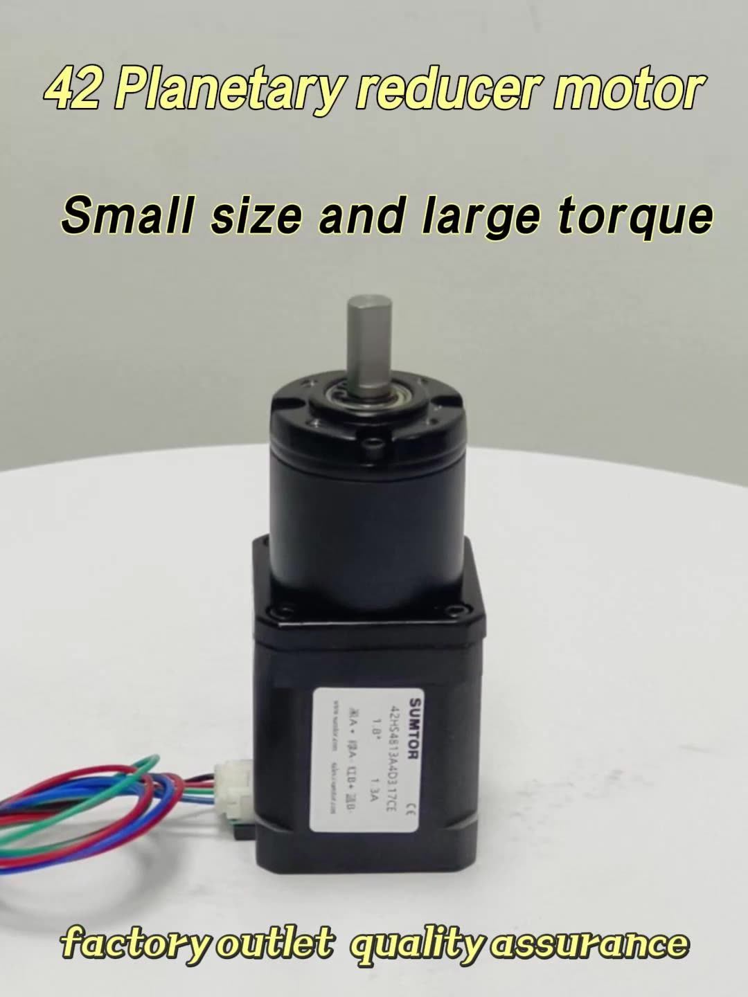 Sumtor Small Gear Stepper Motor 42hs4813a4-xgj3.71 Planetary Reduction ...