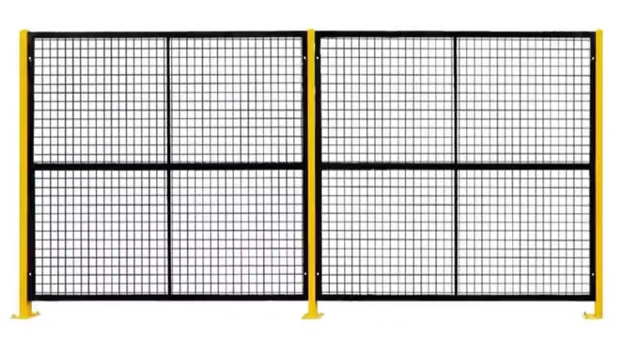 Robot Safety Fence Types Of Machine Guarding Wire Machine Guard Panel ...