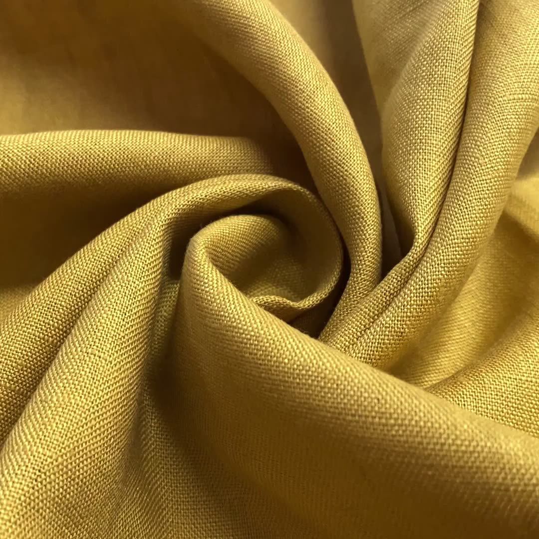 L-6002 Online Manufacturer Woven Summer Tela Lino Shirting Eco Friendly ...