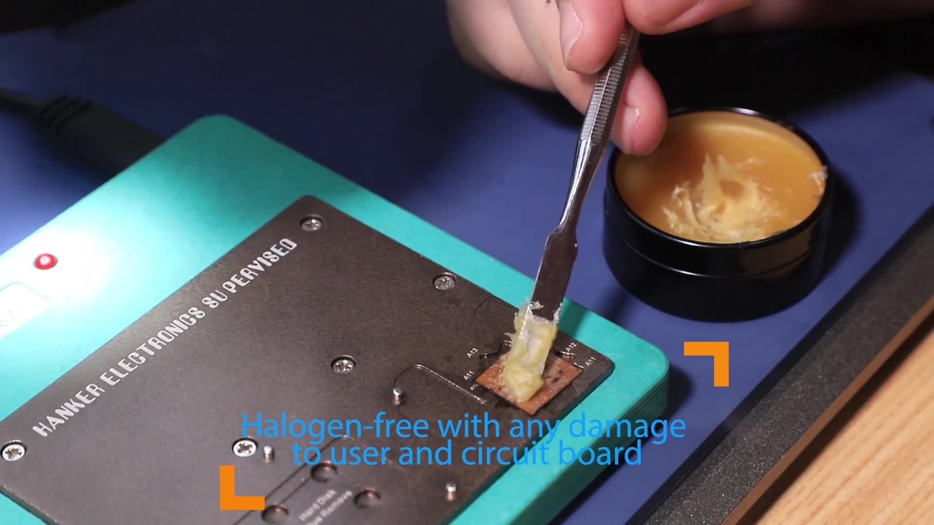 Baku Smt Lead Free Solder Paste Flux Paste Ic Rma-625 No-clean Bga Flux ...