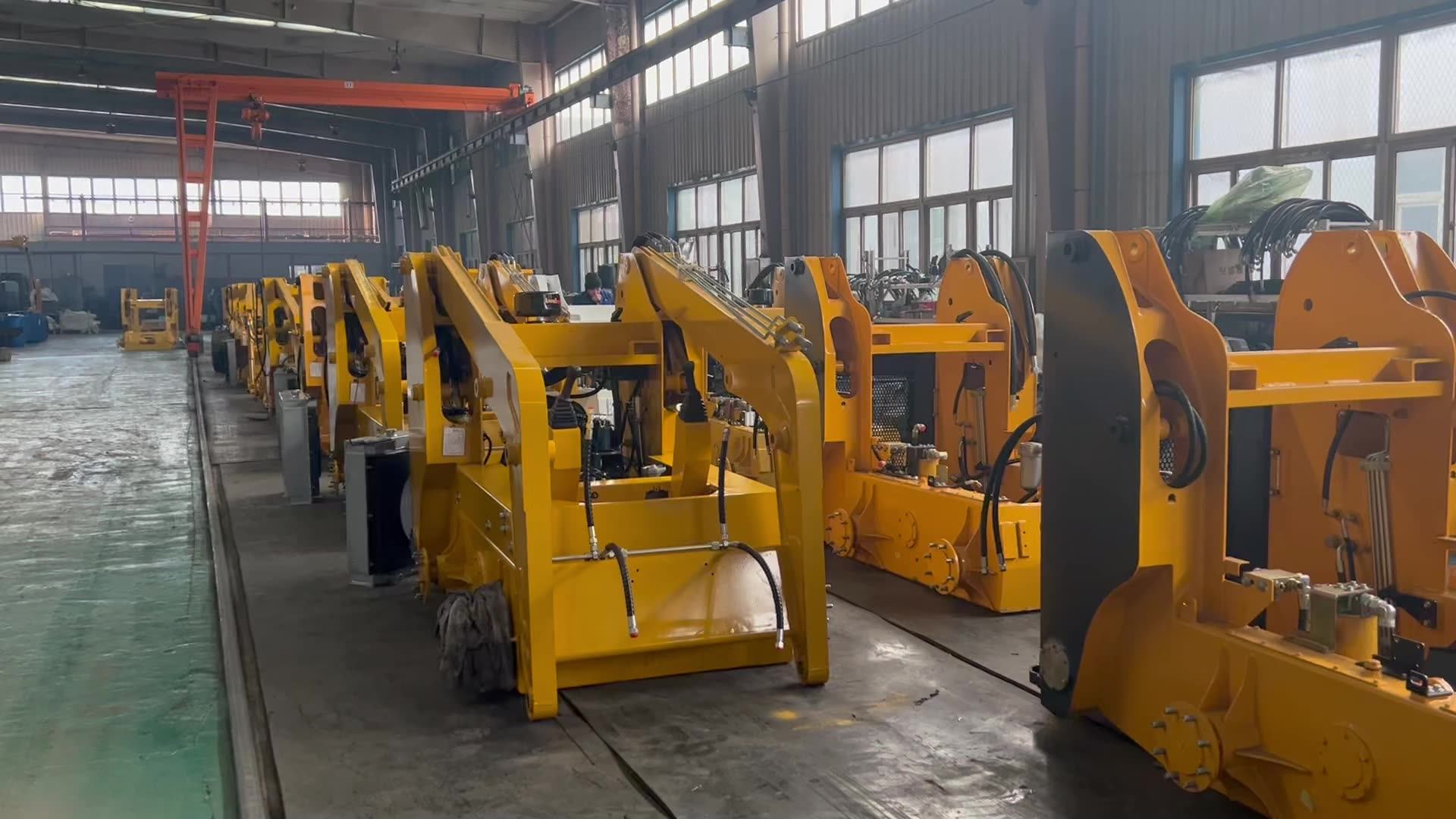 Best Heavy Duty Mini Skid Steer Loader With Brush Grapple Stump Bucket ...