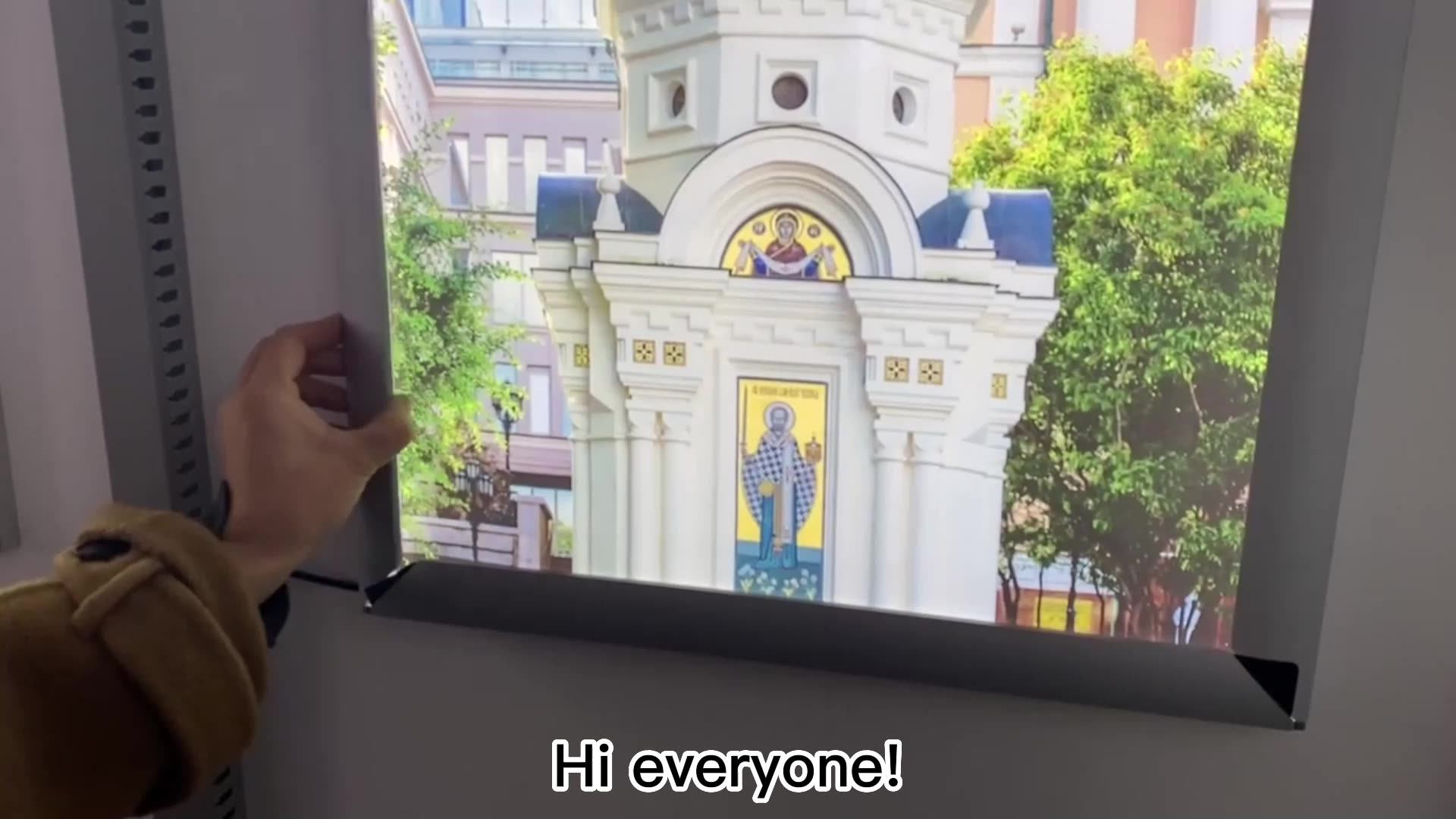 Premium Led Illuminated Poster Frame For Fast Food With Vivid Printed ...