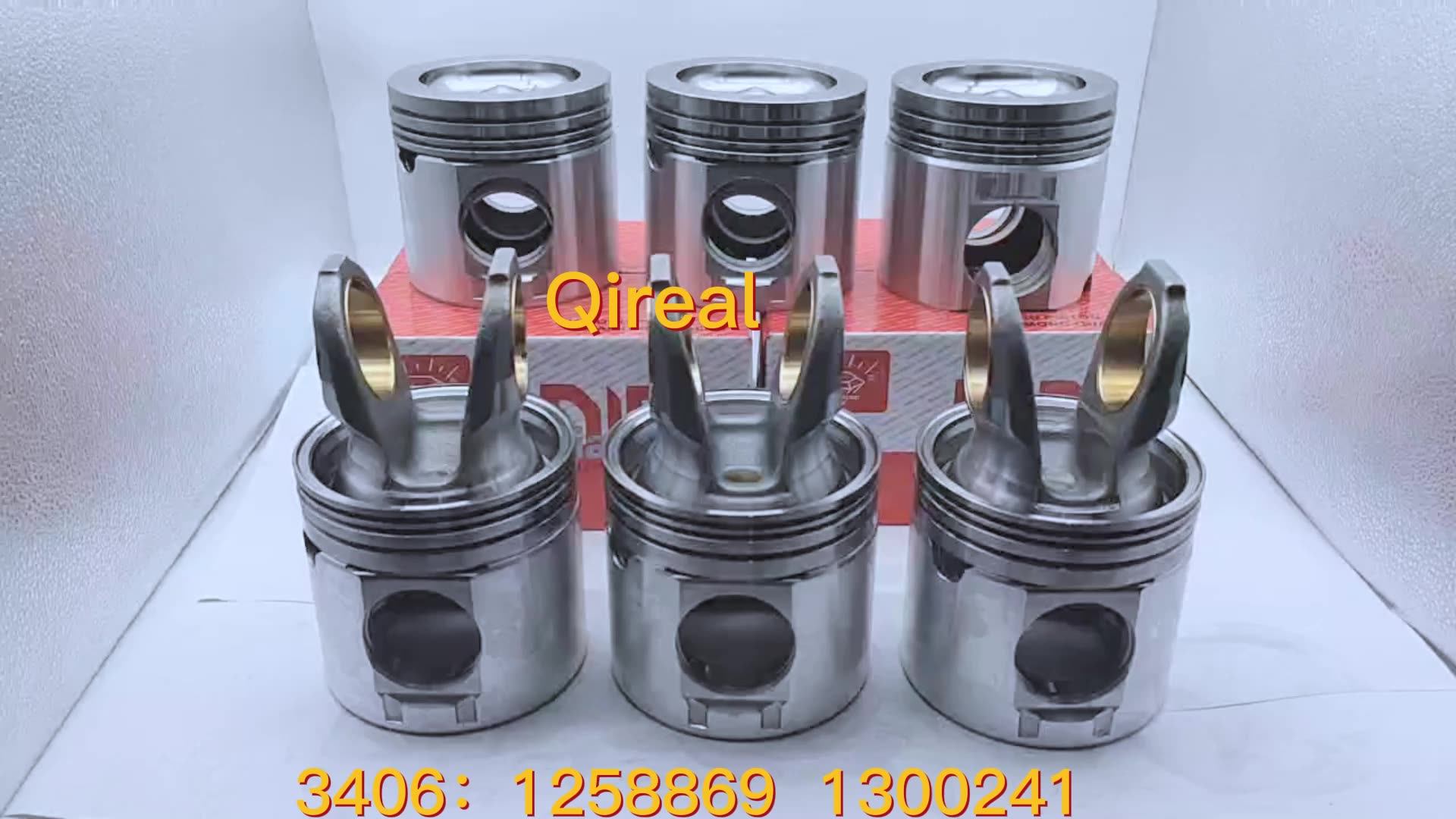 3406 Mechanical Diesel Engine 1258869 1300241 Piston For Excavator ...