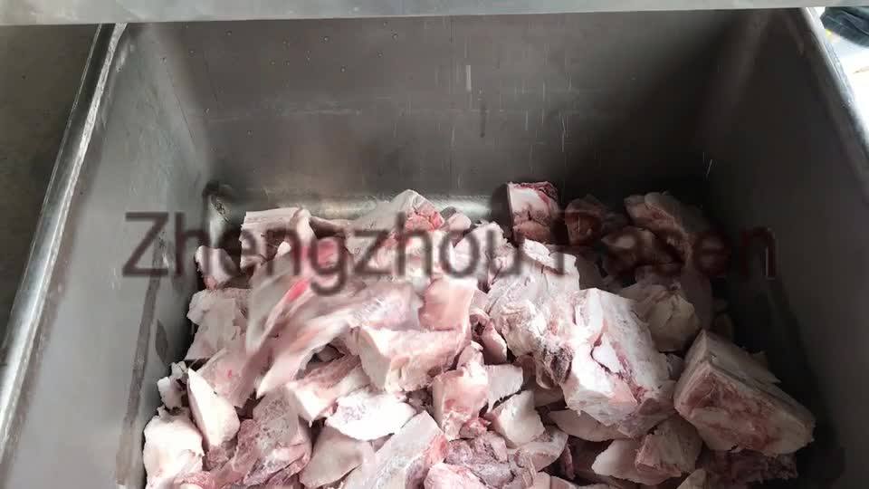 Frozen Meat Dicer Cutting Machine / Frozen Meat Block Dicing Machine ...