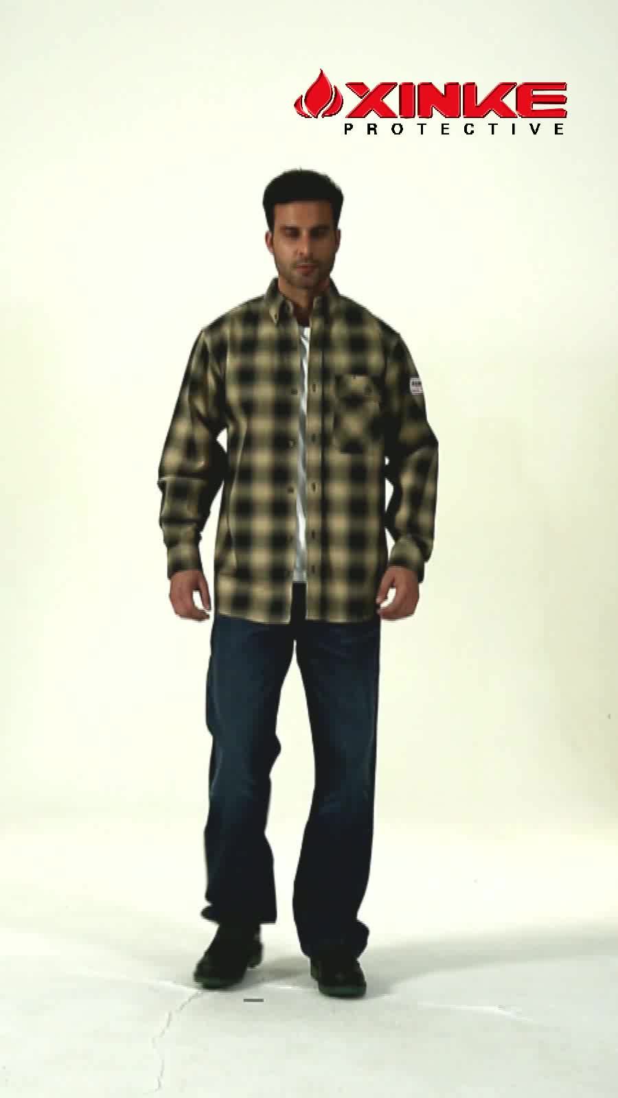 Frnaturtex Custom Flame Resistant Shirt Safety Work Wear Clothing Fire ...