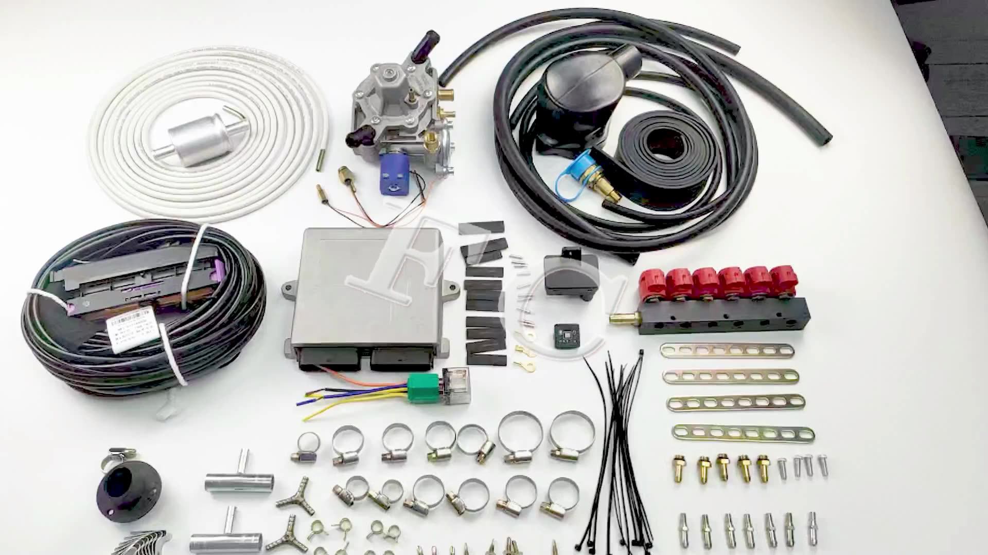 Car Cng Ngv 6 Cyl Sequential Injection Converter Kit Lpg Auto Gas Fuel ...