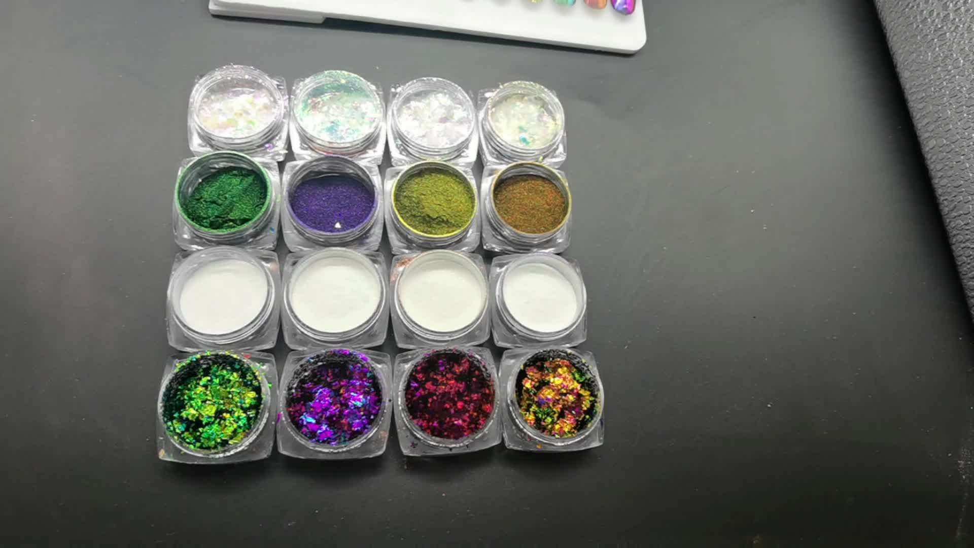 Dingmei White Cameleon/chameleon High Metallic Shininess Flakes Color ...