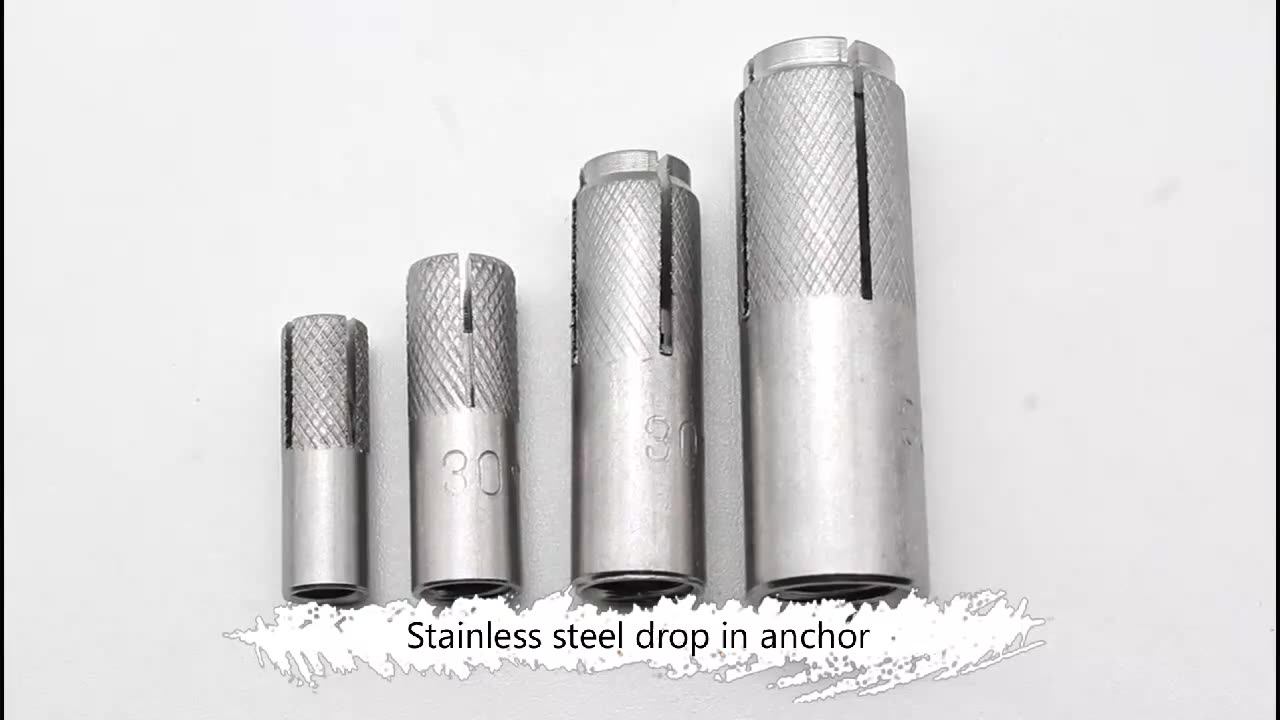 M6 M8 M10 M12 M16 Drop In Anchor Expansion Anchor For Construction ...