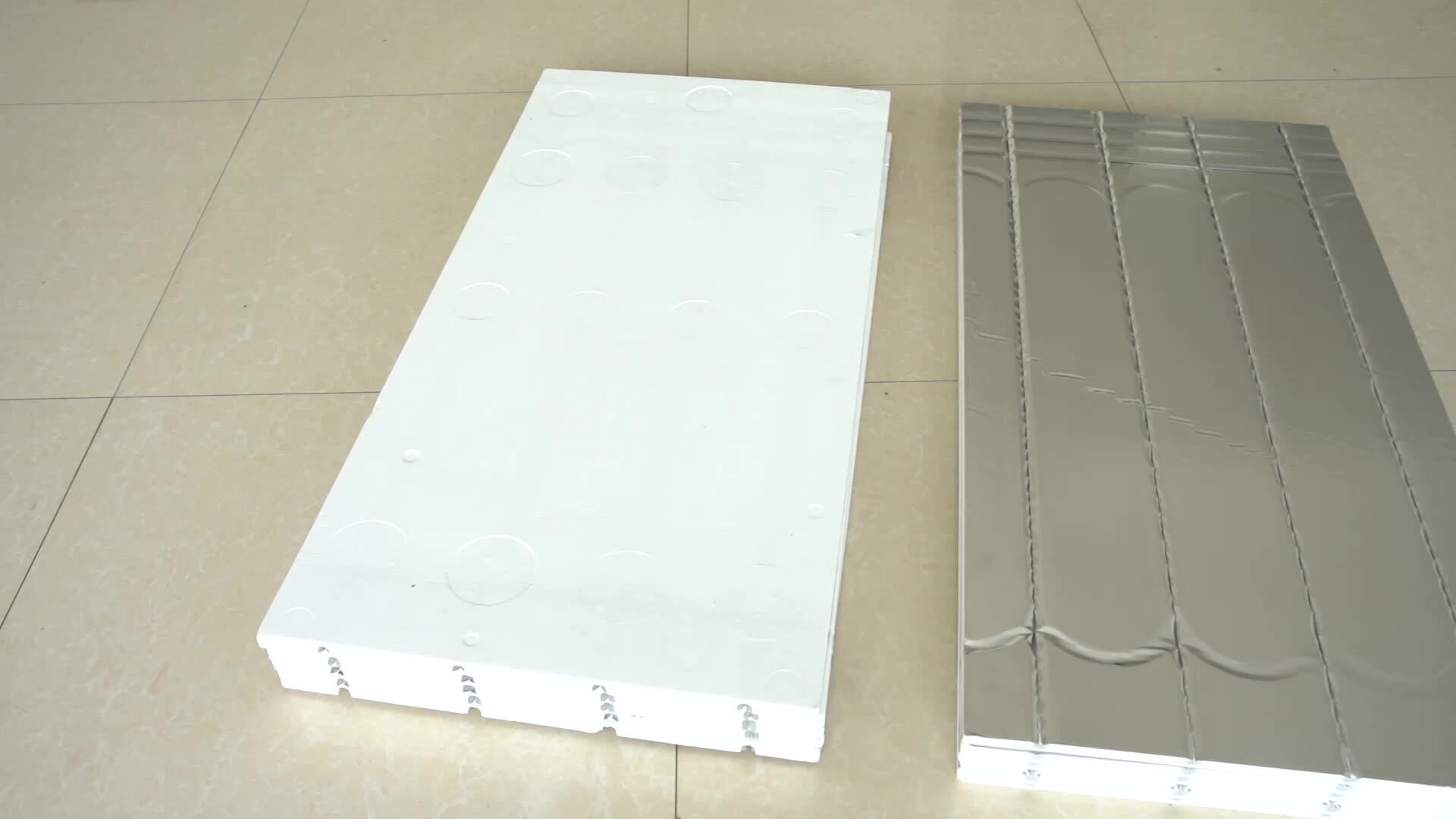 Underfloor Heating High Compressive Strength White Eps Insulation Board ...