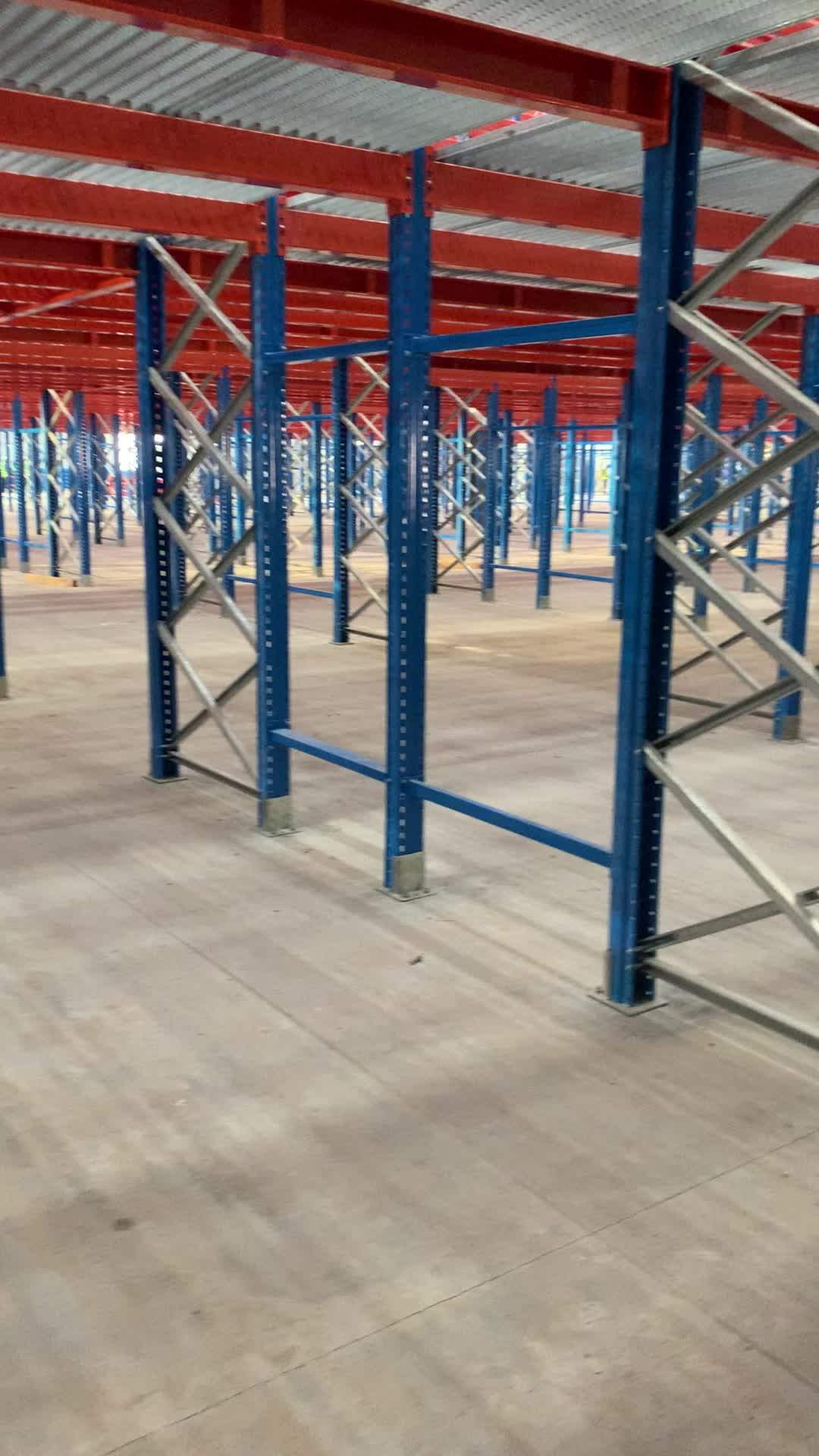 Warehouse Racking System Mezzanine Platform With Steel Stair - Buy ...