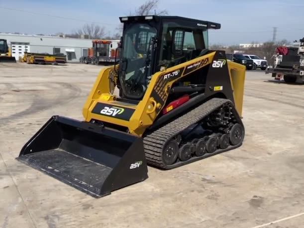 Epa Engine Model 2023 Asv Skid Steer Rt-75 Max For Construction And ...