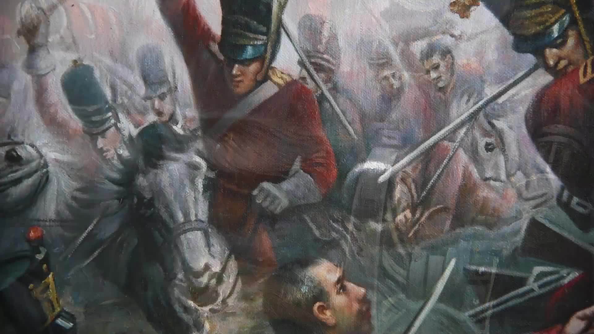 Handmade Classical Napoleon Crossing The Alps Jacques Louis David Oil ...