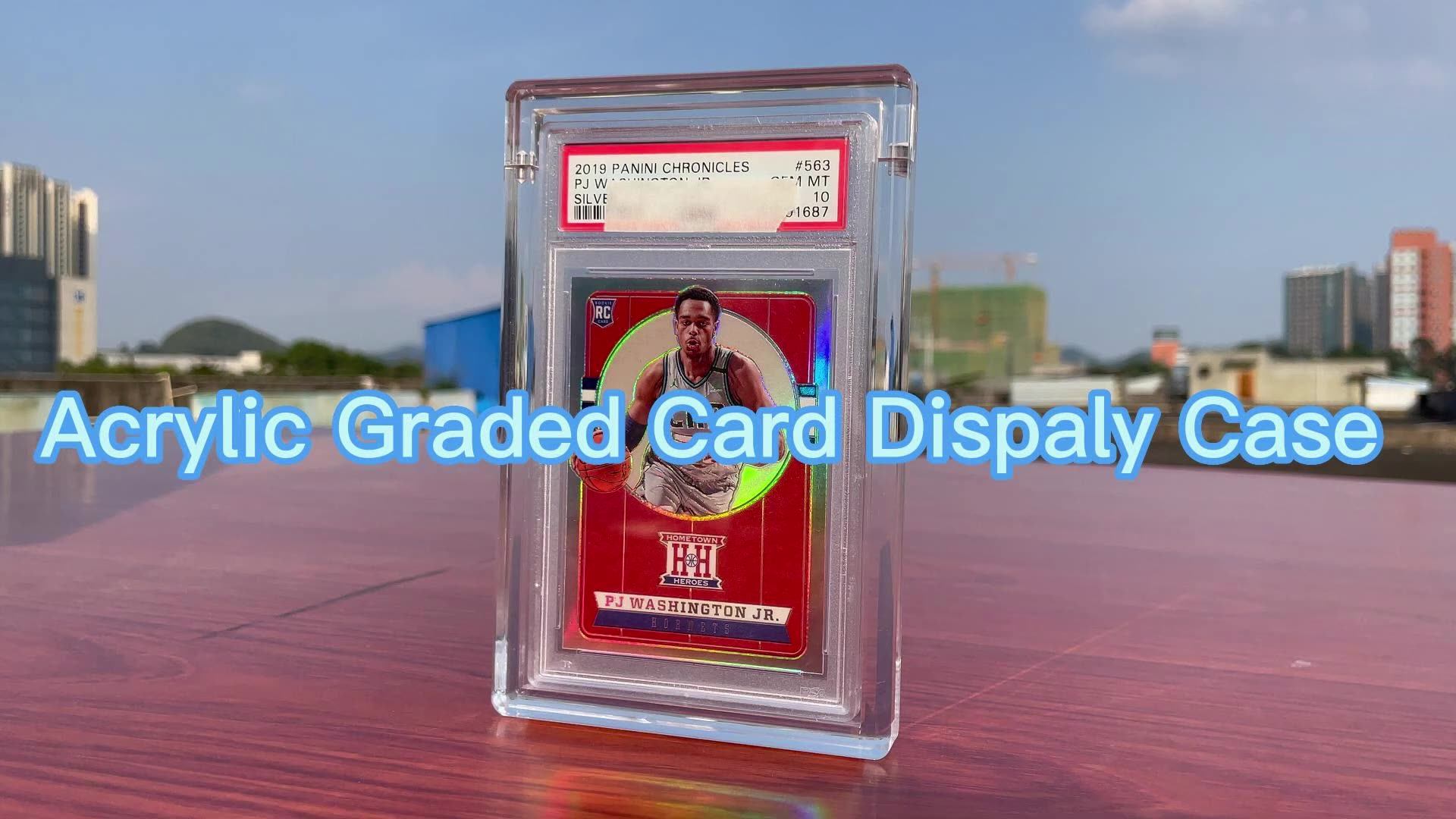 Rayyi Magnetic Acryl Pokemon Graded Card Collectible Slab Acrylic ...