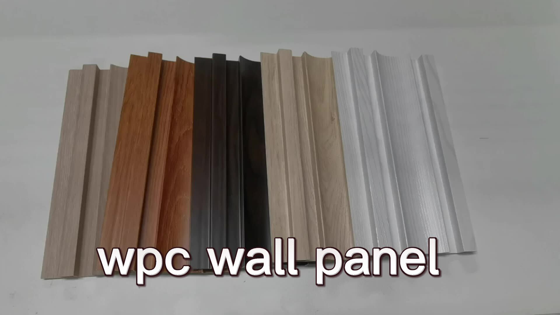 Free Sample Slat Wood Fiber Shaped Extrusion 300mm Length Interior Wpc ...