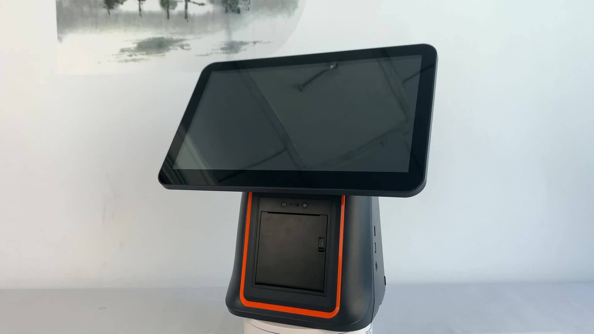 Desktop Cashier Dual Screen Pos Machine Capacitive Touch All In One ...