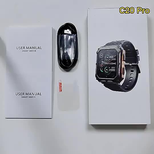 New Arrivals C20 Pro Smartwatch 1.83inch Bt Call Sports Modes Large ...