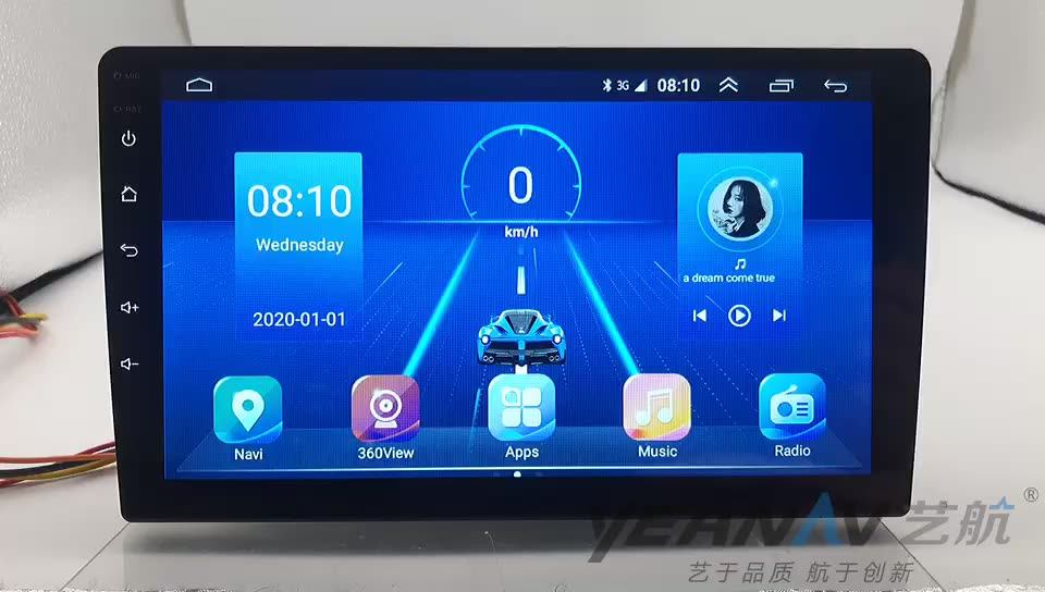 360 Surround View Camera System For Android Car Stereo 3d Gps ...