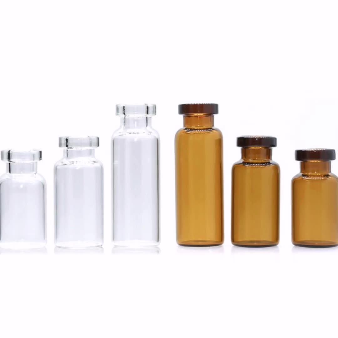 5ml 10ml Vial Glass Vial 10ml Bottle 10ml Vials Custom With Rubber ...