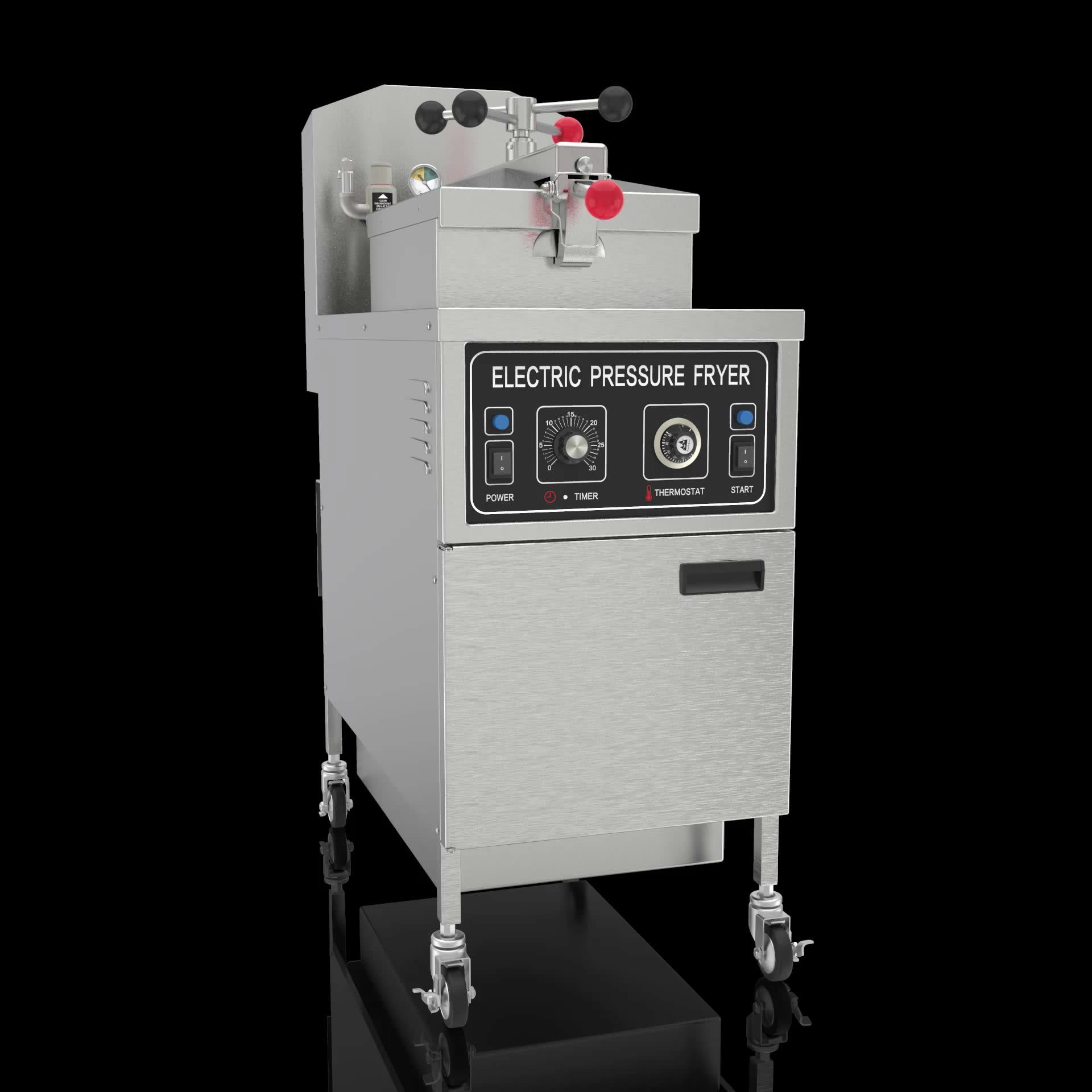 Kfc Machine / Broasted Fried Chicken Electric Pressure Fryer For Mdxz ...