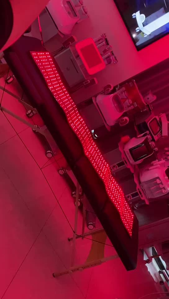 Portable Red Light Physiotherapy Pad Strap 660nm 850nm Red Light ...