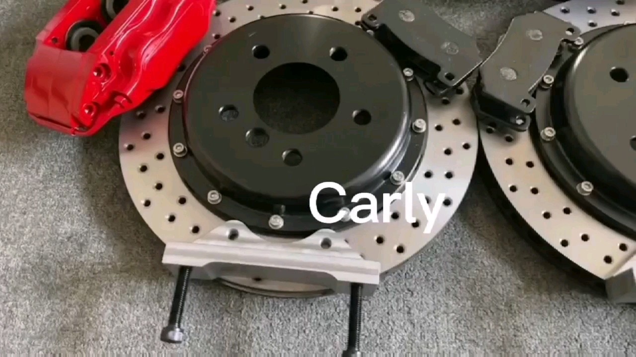 Klakle Big Saving 5040 4 Pots Brake Caliper 300*24mm Brake Disc Kit For ...