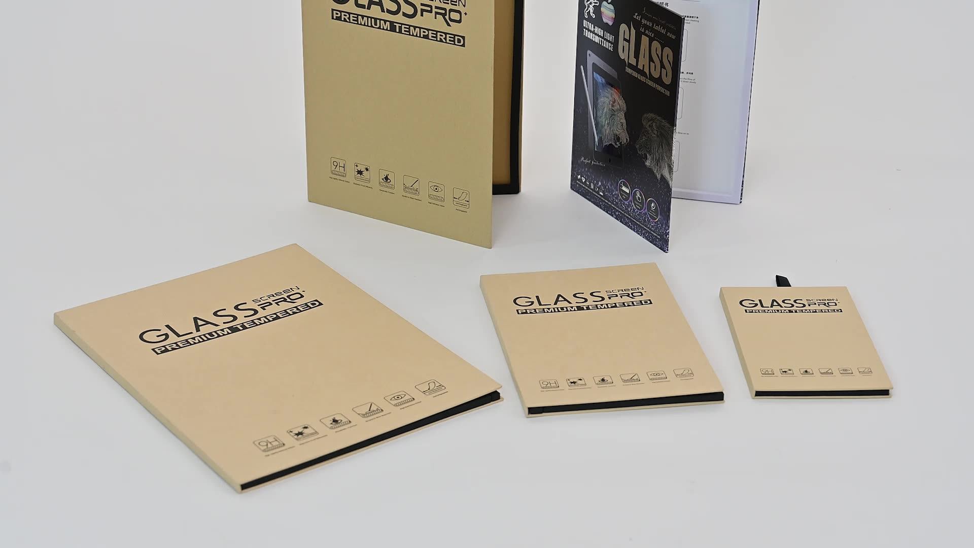 Eco-friendly Tempered Glass Film Packaging 9h Screen Protector ...