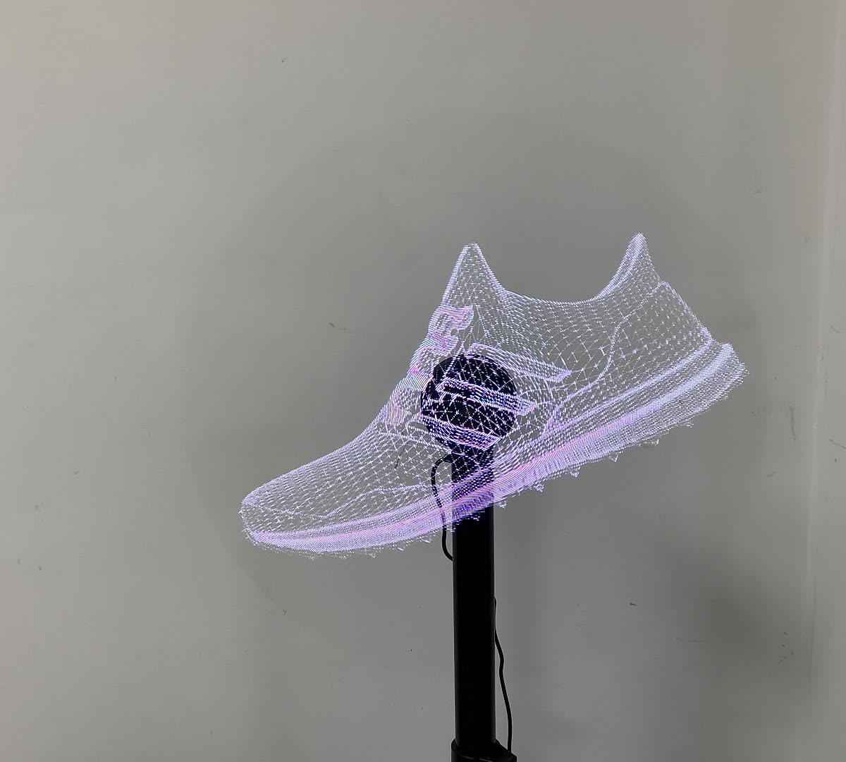 2 Blades 42cm Holographic Projector Advertising Led Display 3d Hologram Fan - Buy Holographic ...