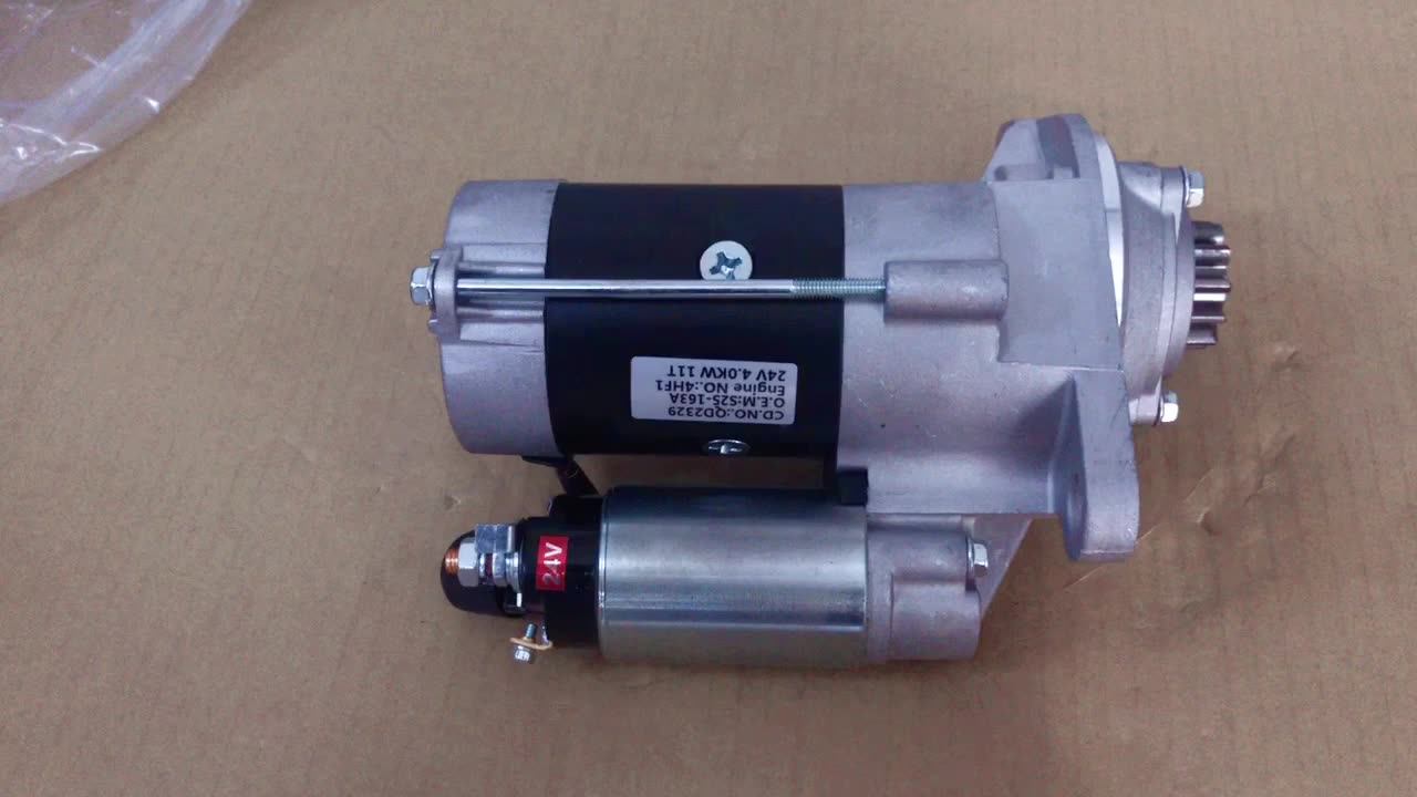 8980549840 Isuzu 4jj1 4hf1 4hg1 4hk1 Starter Motor 24v 4.0kw High ...