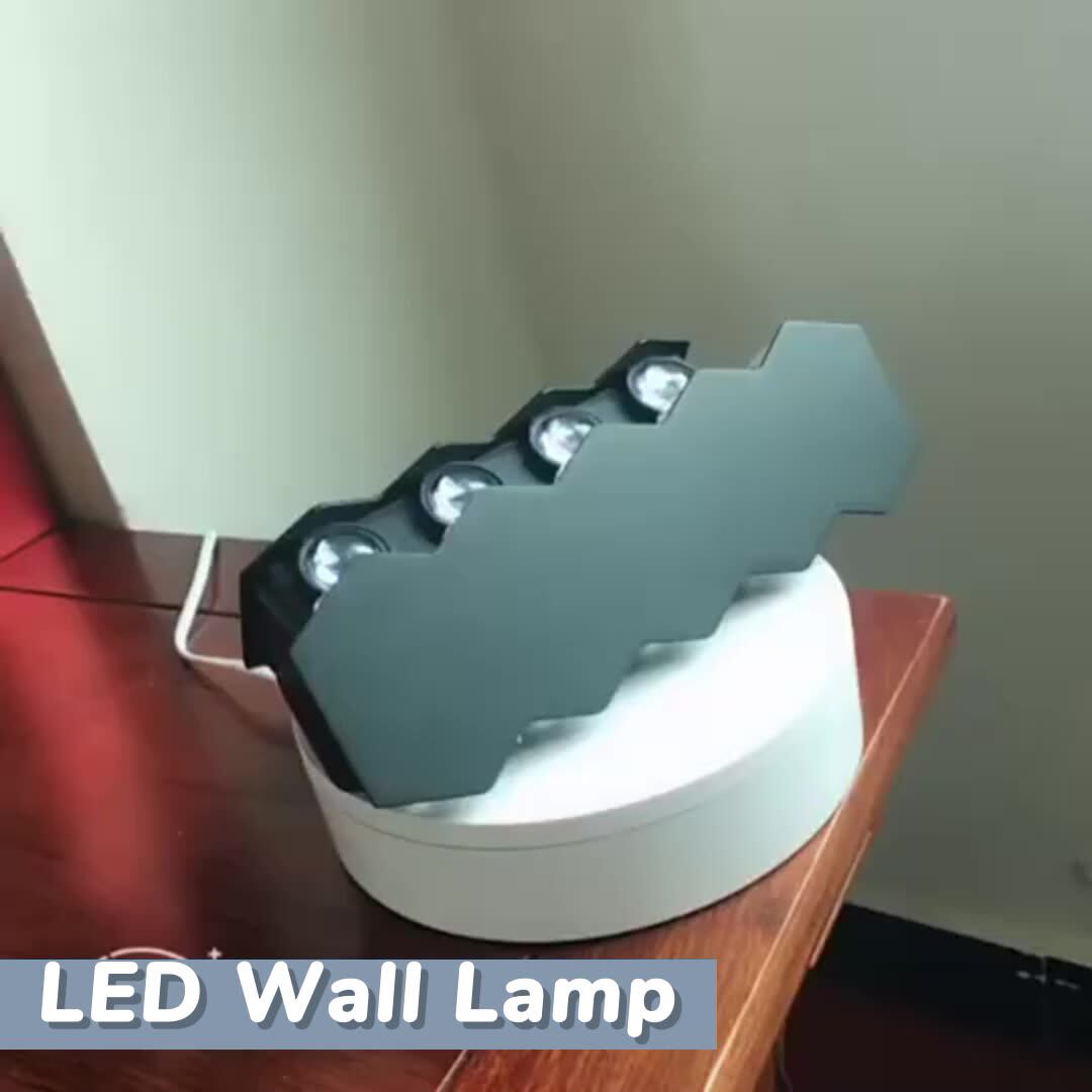 2w 4w 6w 8w Indoor Squiggle Lamp Led Wall Lamp Waterproof Ip65 Ac85 ...